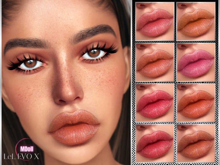 Second Life Marketplace Mdoll Donna Lipstick Evox 3731